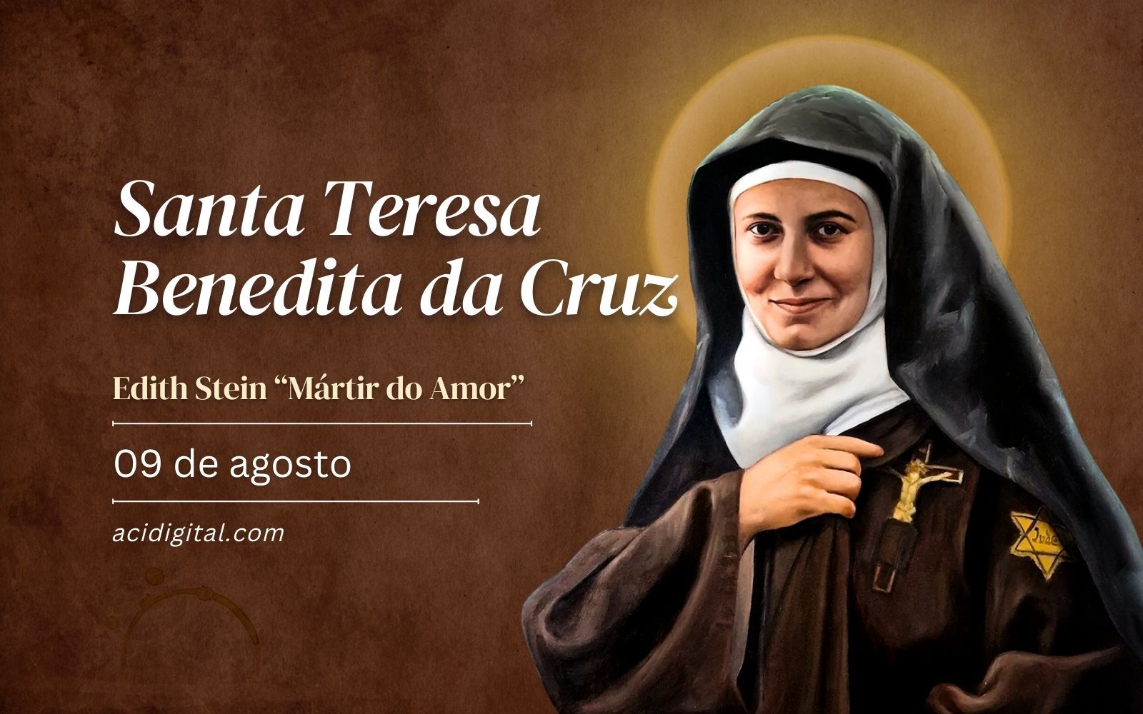 Santa Teresa Benedita da Cruz, judia convertida e vítima dos nazistas - Catequese de Adultos